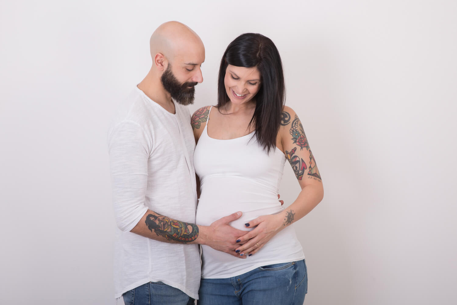 Pregnancy Danika Luca E La Loro Splendida Famiglia — Samanta Tamborini
